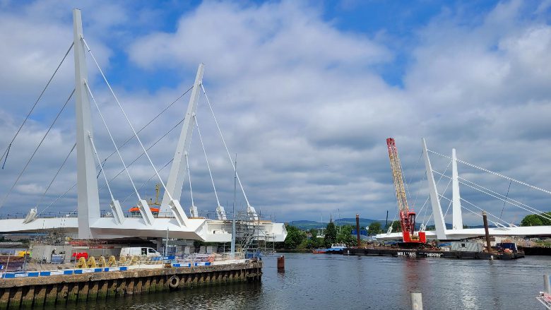Complex Scottish Double-leaf Swing Bridge Nears Completion - FK ...